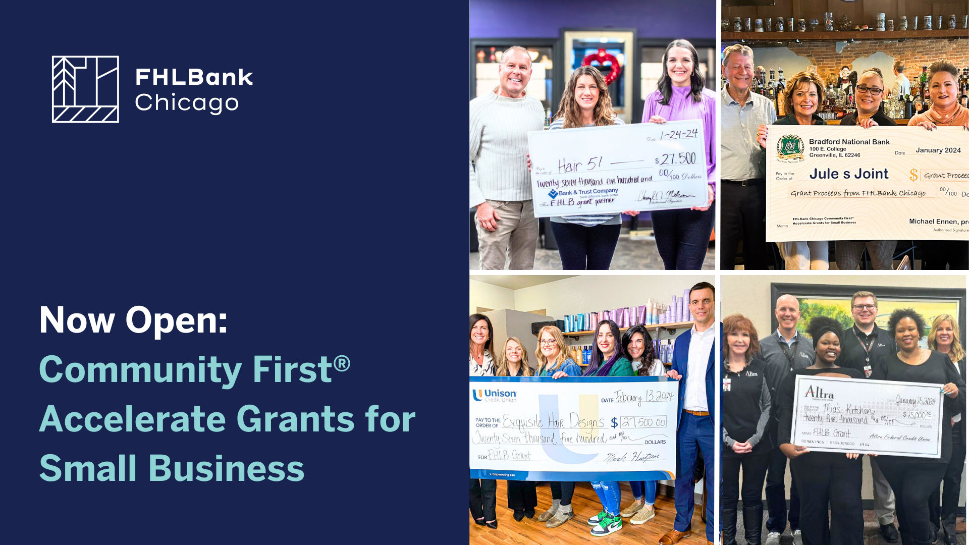 FHLBank Chicago Opens Applications for $19.5 Million in Small Business ...