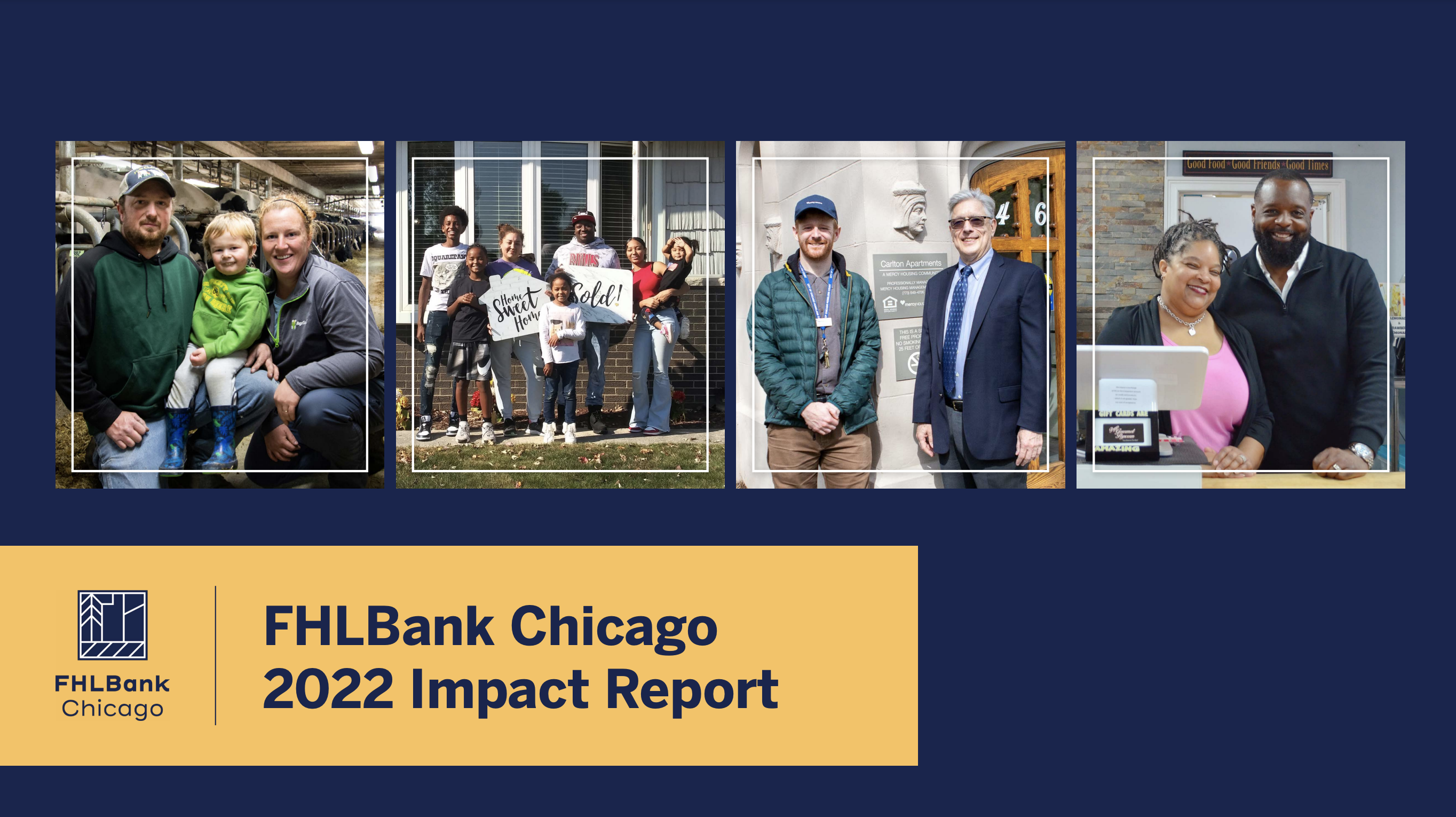 FHLBank Chicago Publishes Inaugural 2022 Impact Report | FHLBC